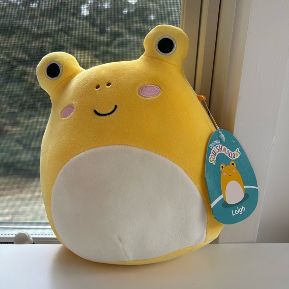 Squishmallows | Toys | Nwt Garden Squishmallows 75 Inch Leigh The Toad ...